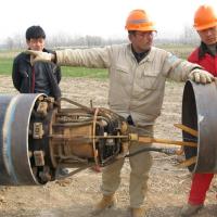 China Pipeline Pneumatic Internal Clamp Machine for sale