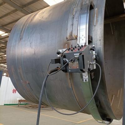 China Electric Current DC Straight or Flexible Track Tank Welder for Tank Construction for sale