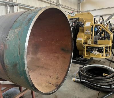 China Pipeline Beveling and Facing Machine Innovative Solution for Pipe Groove Equipment for sale