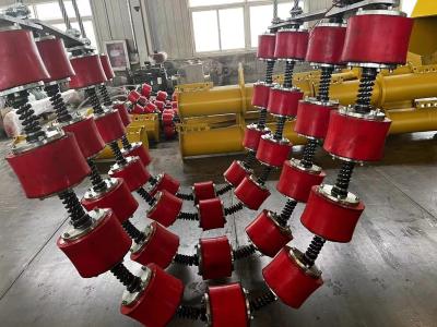 China 100KG Weight Heavy-Duty Pipeline Roller Cradle for Pipe Laying Optimization for sale