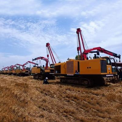 중국 13000KG 망원경 붐 크롤러 페이 웨일더 파이프 라인 건설을 위한 완벽한 도구 판매용