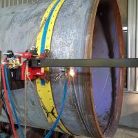 China High Precision Energy Saving Pipe Cutting Machine With Software Control for sale