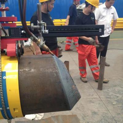 China Automatic Operation Orbital Tube Cutting Machine For Heavy Duty Construction for sale