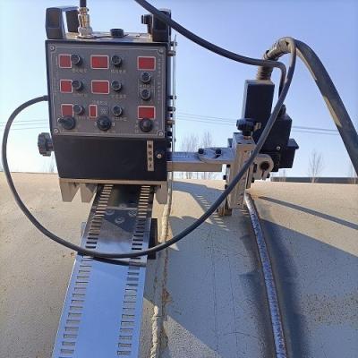 Cina Saldatore a cuciture circolari portatile per recipienti a pressione semplice con fonte di alimentazione di 20 V di corrente alternata in vendita