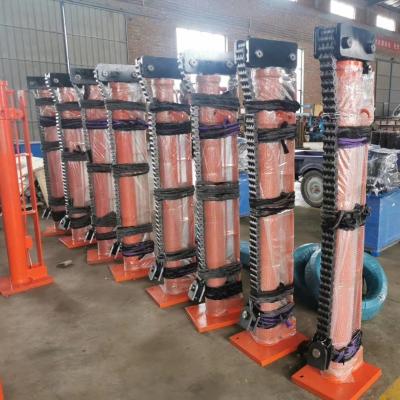 Cina Sistema di sollevamento idraulico Jack Tank Stock con tipo di catena semplice e capacità 12-120t in vendita