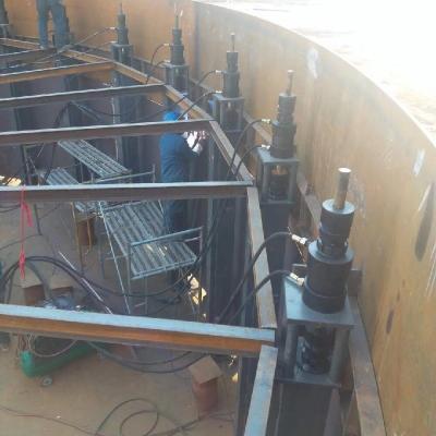 China 2.6m Lifting Height SQD-XXX-100S. F Tank Simple Chuck Type Hydraulic Lifting Device for sale