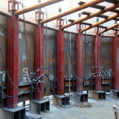 China 3000mm Slider Stroke Chuck Type Hydraulic Jacks for Thailand Storage Tank Construction for sale