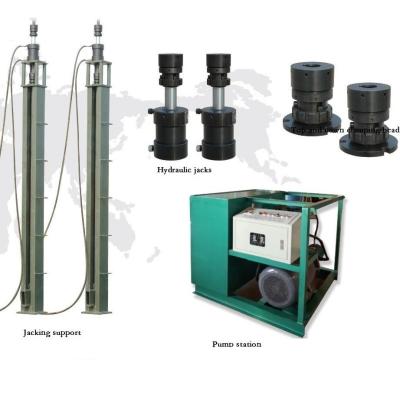 China Simple Hydraulic Jacks for Tank Construction Machinery Remote Instruction Included for sale