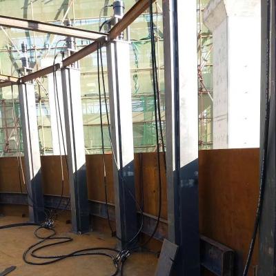 China Simple Hydraulic Jacks for Tank Construction Machinery Remote Instruction Included for sale