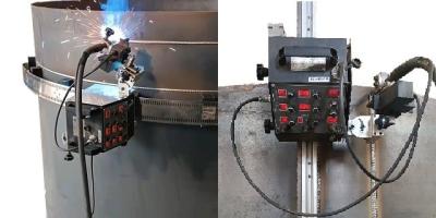 Cina Trattore di saldatura di serbatoi in acciaio inossidabile avanzato con saldatore automatico MIG in vendita