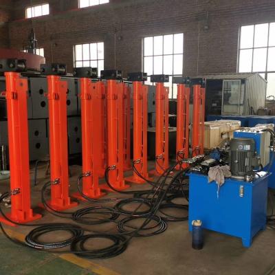 China 25 MPa nominale druk tank jacks voor ketentypische hydraulische hefapparatuur Te koop