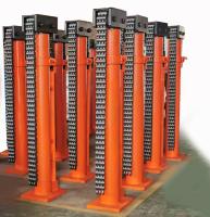 China 2700mm Chain Stroke Automatic Tank Hydraulic Jacking System Max Height Range 0-4600mm for sale