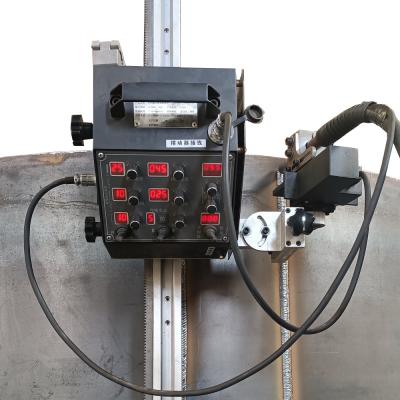 China Automatic Tank Horizontal and Vertical Seam Welding Tractor with Flexible Rails for sale