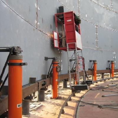 China Sistema de abrazado hidráulico avanzado para la construcción de tanques en venta