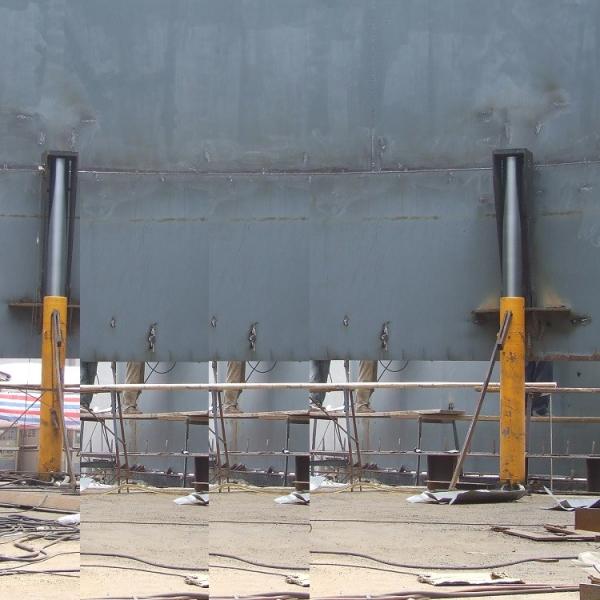 Sistema avançado de engate hidráulico para construção de tanques