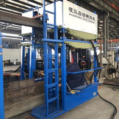 China Large Oil Tank Construction Horizontal Seam Welding Machine with LINCOLN Power Source for sale