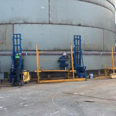 China Intelligent tank lifting jack based on screw drive for sale