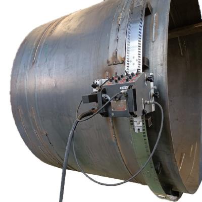 China Simple Oil Tank/Pressure Vessel Circular Seam Welding Machine with Flexible Rails in Stock for sale