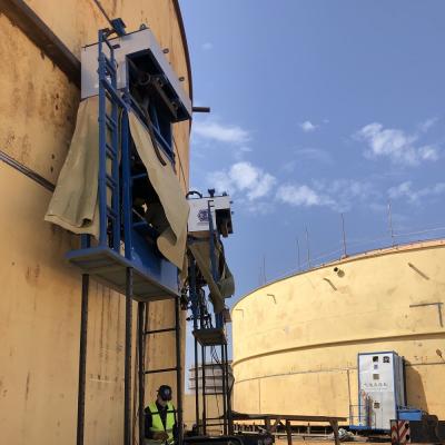 China MSHW-I Dual-Drive Tank Girth Welding Machine for 8~45mm Plates with X-Ray Quality Welds for sale