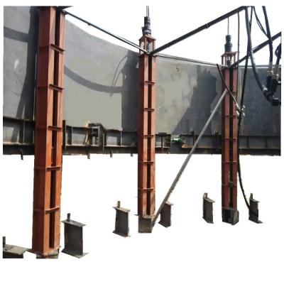 China Chuck Type Hydraulic Jack with 12-120 Tons Capacity, PLC-Based Control & Dual Safety Assurance for Tank Lifting for sale