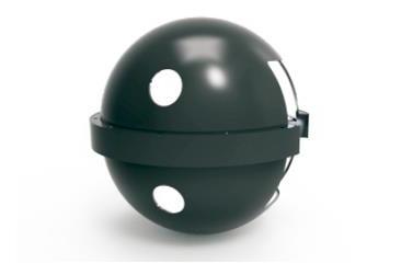 中国 球形のShadowlessライトをつける360Degree照明dia198mmのマシン ビジョンLED 販売のため