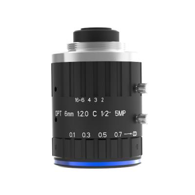Cina Componenti di sistema di visione artificiale dell'obiettivo 0.11kg di WD 80mm-∞ 5MP 6mm in vendita