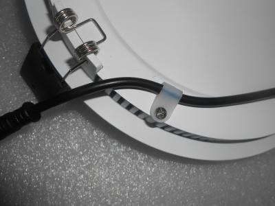 China Dimmable IP64 Waterproof Round LED Panel Light With Recessed Spring Clips for sale