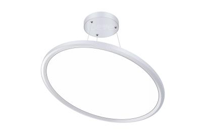 China 120° Beam Angle Round Slim Led Panel Light , Led Round Flat Panel 60w 80Lm/w for sale