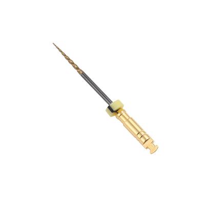 China Black Taper Dental Rotary Files , Pre Bend Root Canal Treatment Instruments for sale