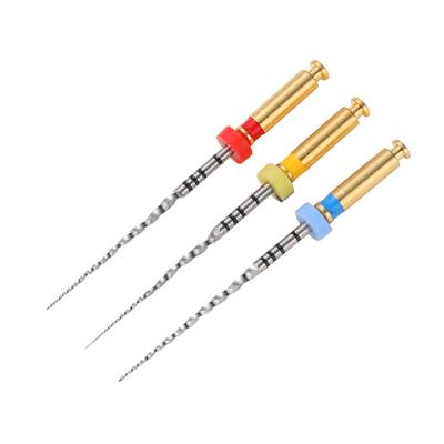 China Flexible Safety Endo Rotary Files Assorted Size X1 / X2 / X3 For Root Canals for sale