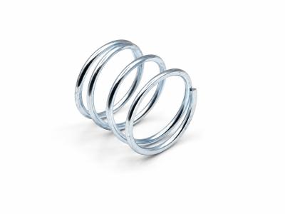 China SUS302 55CrSi Galvanized Wire Micro Compression Springs 1 Inch 65Mn for sale