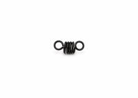 Quality SWC SWP Wire Tension Helical Extension Springs Blackening Galvanizing for sale