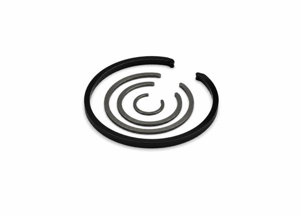 Quality Chamfered Plain End Round Wire Retaining Ring Stainless Circlips for sale