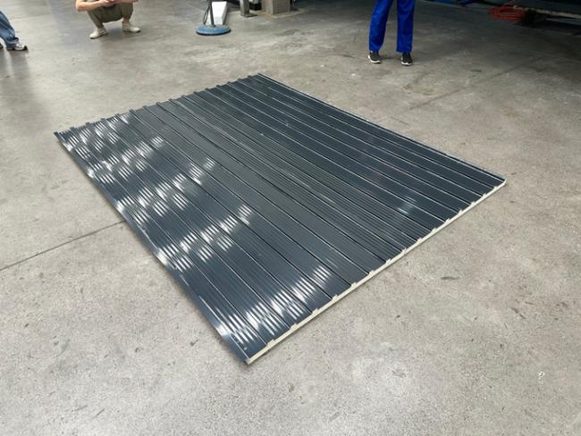 Polyurethane Great Wall Panel, Sunlight House Roof, Sunshade and Rain Shed, Polyurethane Sandwich Panel 2