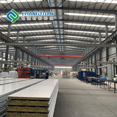 Cina Pannelli di parete di vetro del magnesio del panino con la superficie di PVC/SMP/PVF in vendita