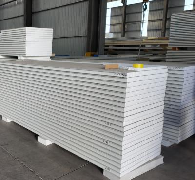 Cina pannelli sandwich di isolamento per pareti esterne con superficie PVDF spessore 50 mm in vendita