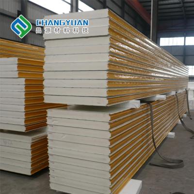 China Customizable PU/PIR Sandwich Panels for Cold Room with Moisture Resistance and Sound Insulation for sale