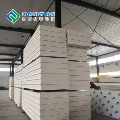 China 100mm PU/PIR Cold Room Panel with Airtightness/Watertightness and Dimensional Stability for Fast Installation for sale