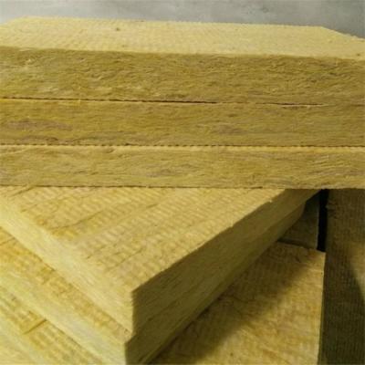 China High Temperature Resistant 500C Insulated Rock Wool Board Modern Square Design High Quality Rock Wool Insulation Material for sale