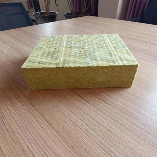 Quality High Temperature Resistant 500C Insulated Rock Wool Board Modern Square Design for sale