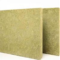 Quality Basalt Rock Wool Insulation Panel 0.038W/m K Thermal Conductivity Square Shape for sale