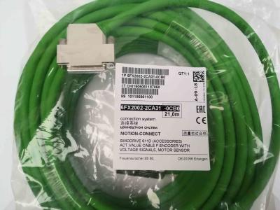 Cina Il moto verde del sistema del collegamento di Siemens Simodrive 611D del cavo del servomotore collega 6FX2002-2CA31-0CB0 in vendita