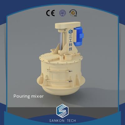 China 4 bloco de Min Mixing Pouring Mixer AAC que faz a máquina à venda