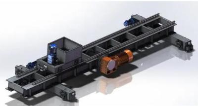 中国 ISOのl6000mmの負荷移動のトロリーをコンクリート ブロック 販売のため