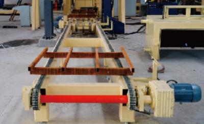 Cina macchina di taglio a blocchi di 3kw 19r/Min Conveyor Chain AAC in vendita