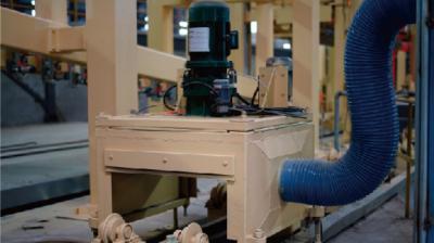 China Semi Automatisch Blok die machine-Zijplaat schoonmakende machine maken Te koop