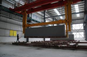 Cina Linea di produzione di AAC gru di capovolgimento, blocchetto di AAC che intitola gru, gancio di Gru-volume d'affari di capovolgimento del blocchetto di AAC in vendita