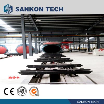 China 380V que cozinha a máquina do corte por blocos do trole AAC à venda