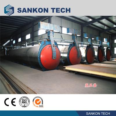 Cina La pressione di esercizio 1.6MPa sterilizza nell'autoclave la pianta del blocchetto di AAC Macchinario-ha aerato l'autoclave concreta della pianta del mattone dell'autoclave in vendita