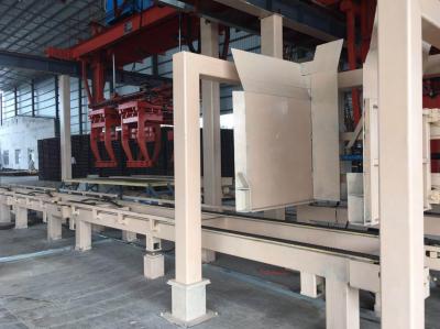 China A máquina profissional do bloco da construção AAC da construção ventilou a máquina de embalagem horizontal do tijolo à venda